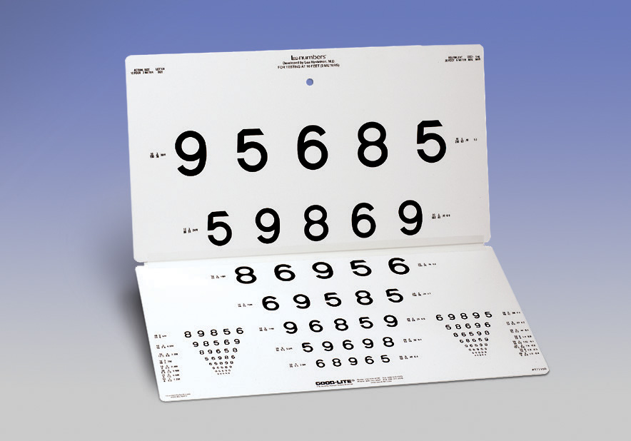 Refractive Accessories: LEA SYMBOLS® 15-Line Distance Chart (10 feet/3 ...